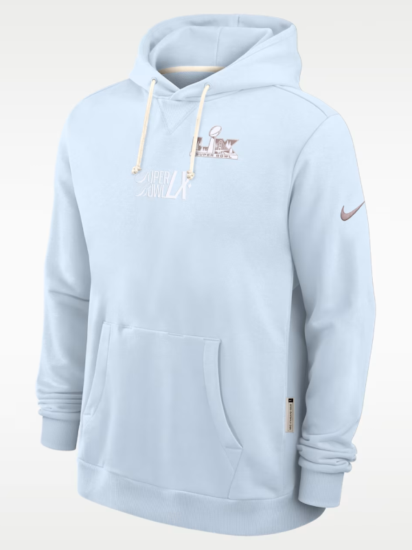 Super Bowl LX Light Blue Hoodie